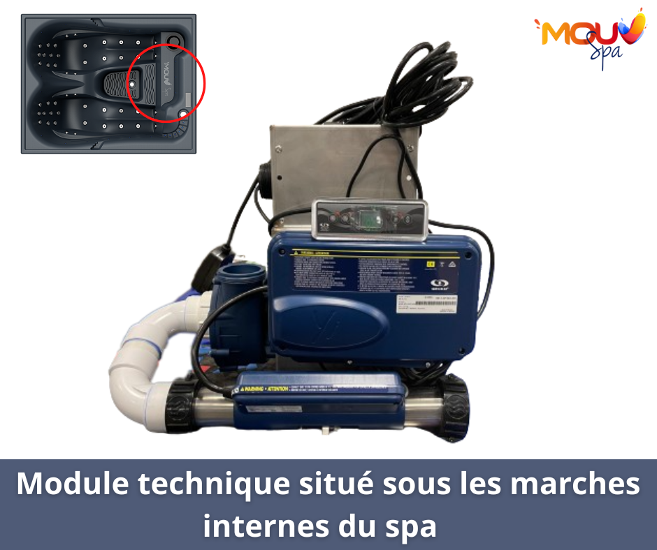 Spa 2 places allongées - Mouv Spa